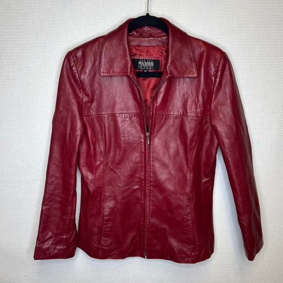 Wilsons Leather | Jackets & Coats | Wilsons Leather Pelle Studio Red ...